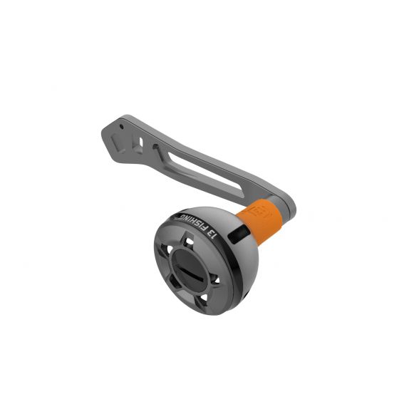 13 Fishing Power Handle till vänstervevad rulle gunsmoke/svart